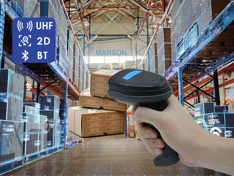 UHF 2D Barcode Handheld Reader MR13 Manufacturer in Taiwan – Marson